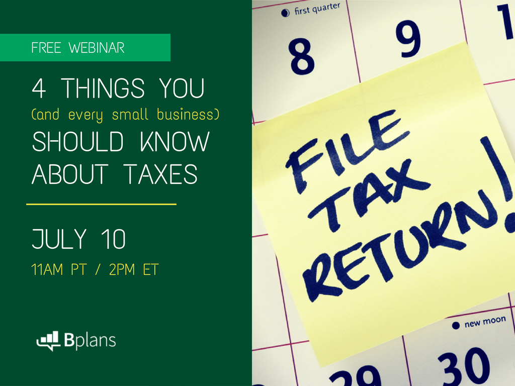 4 Things You and Every Small Business Should Know About Taxes FREE